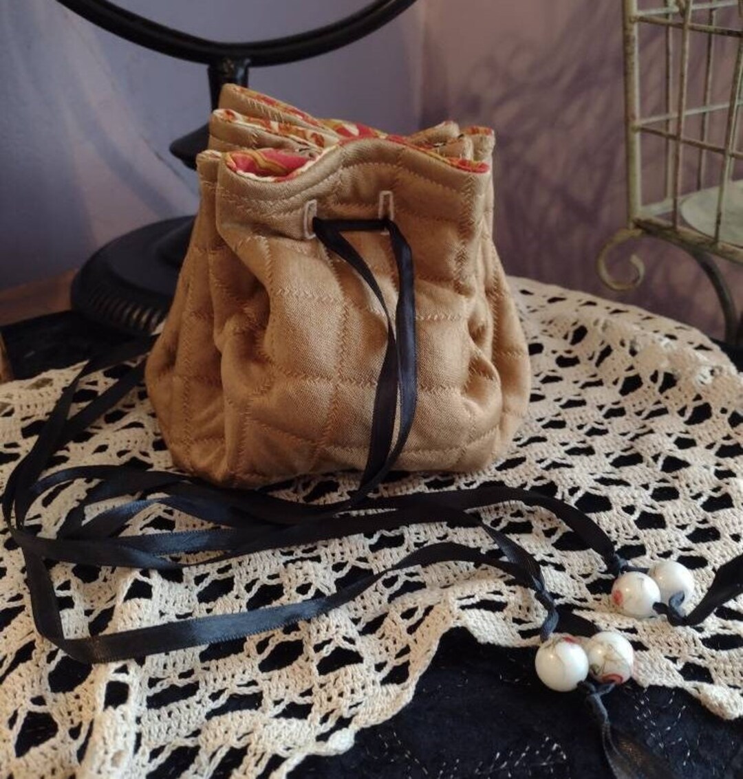 Reticule Purse, Regency Reticule, Victorian Reticule, Regency Purse ...