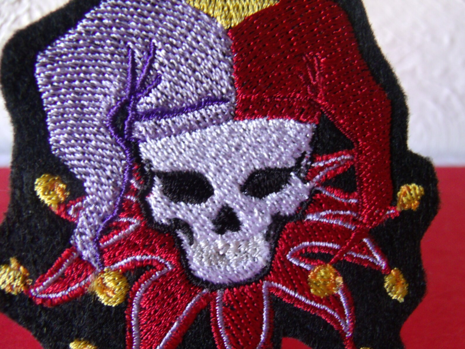 Clown Patch Clown Skull Clown Costume Iron on Patch Jester | Etsy