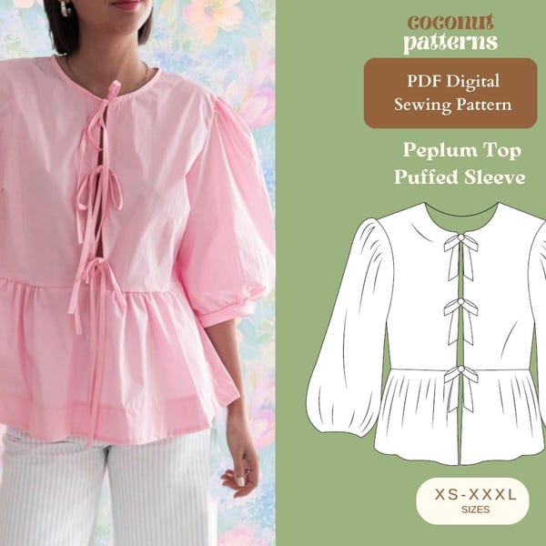 Tie Front Top - Etsy