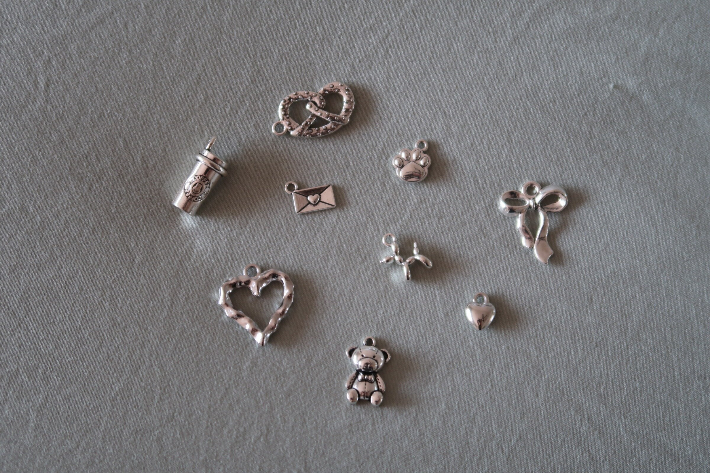 Build Your Own Custom Charm Necklace, Customizable Charm Necklace ...