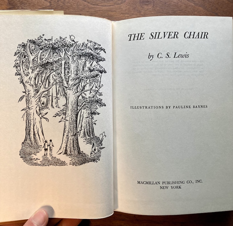 The Silver Chair by C. S. Lewis - Etsy