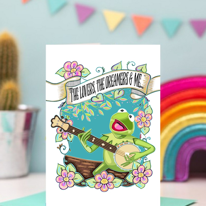Kermit Greeting Cards - Etsy Australia