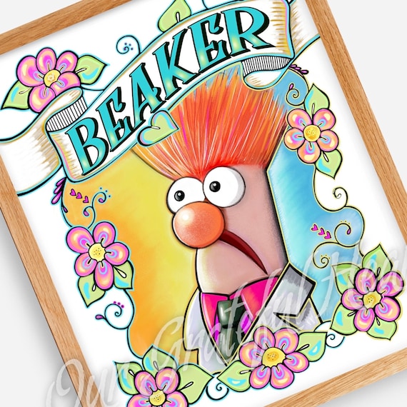 Beaker Muppet Clipart
