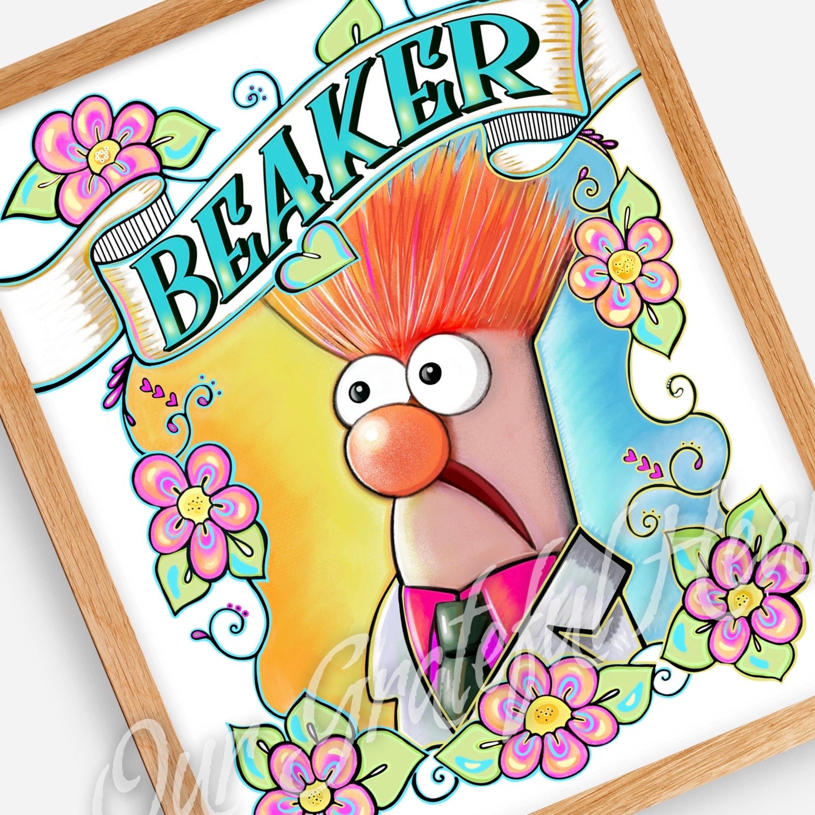 Muppets Beaker Coloring Pages