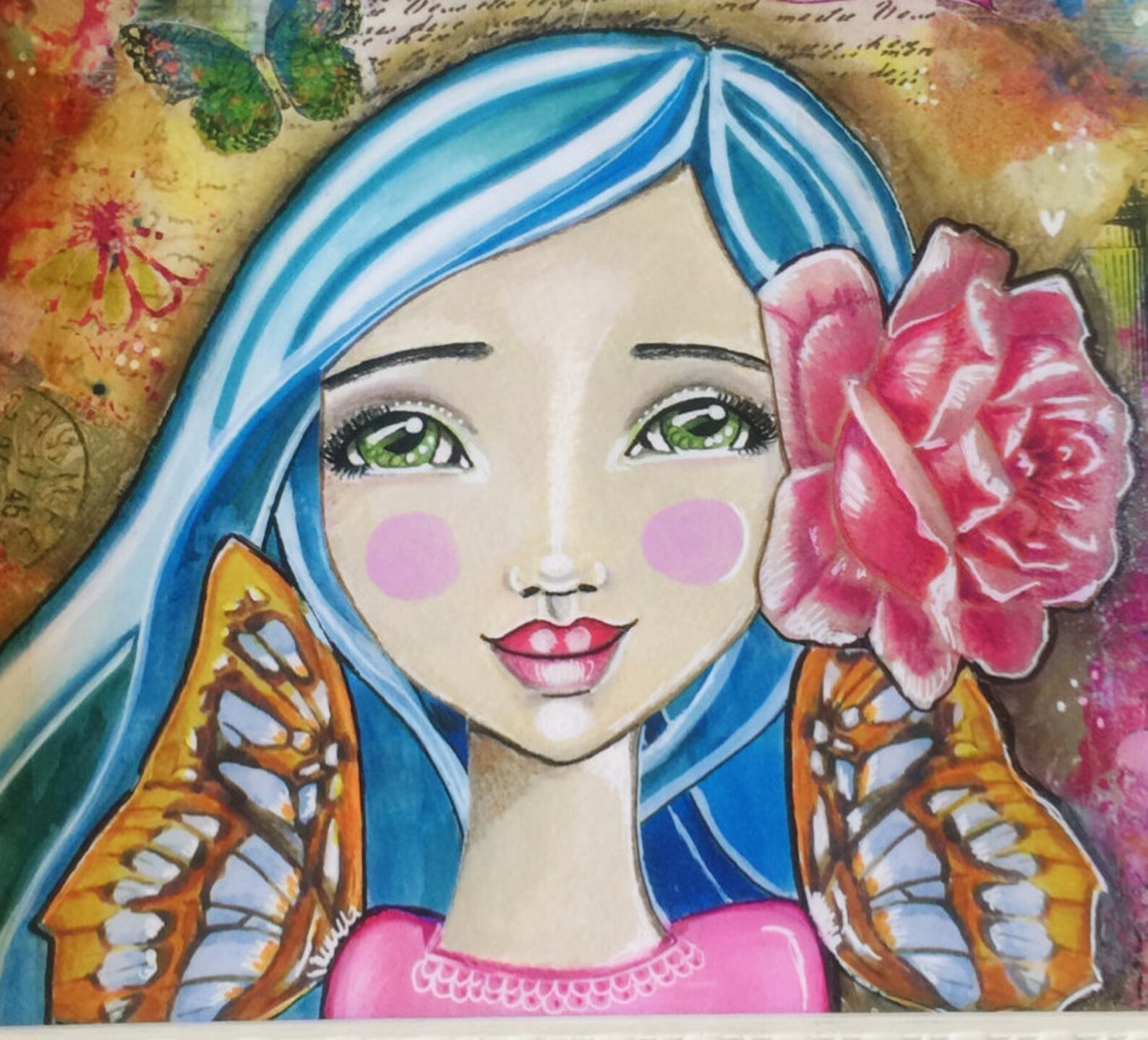 I Am More Than Enough / Mixed Media / Print / - Etsy