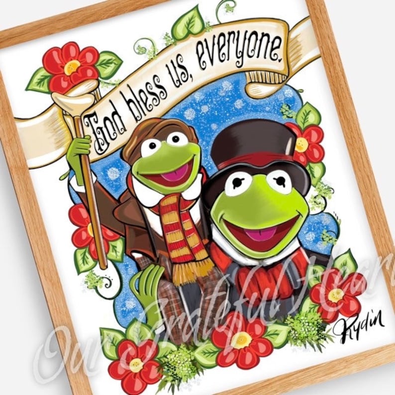 A Muppet Christmas Carol / the Muppets / Muppet Fan Art / Fine - Etsy
