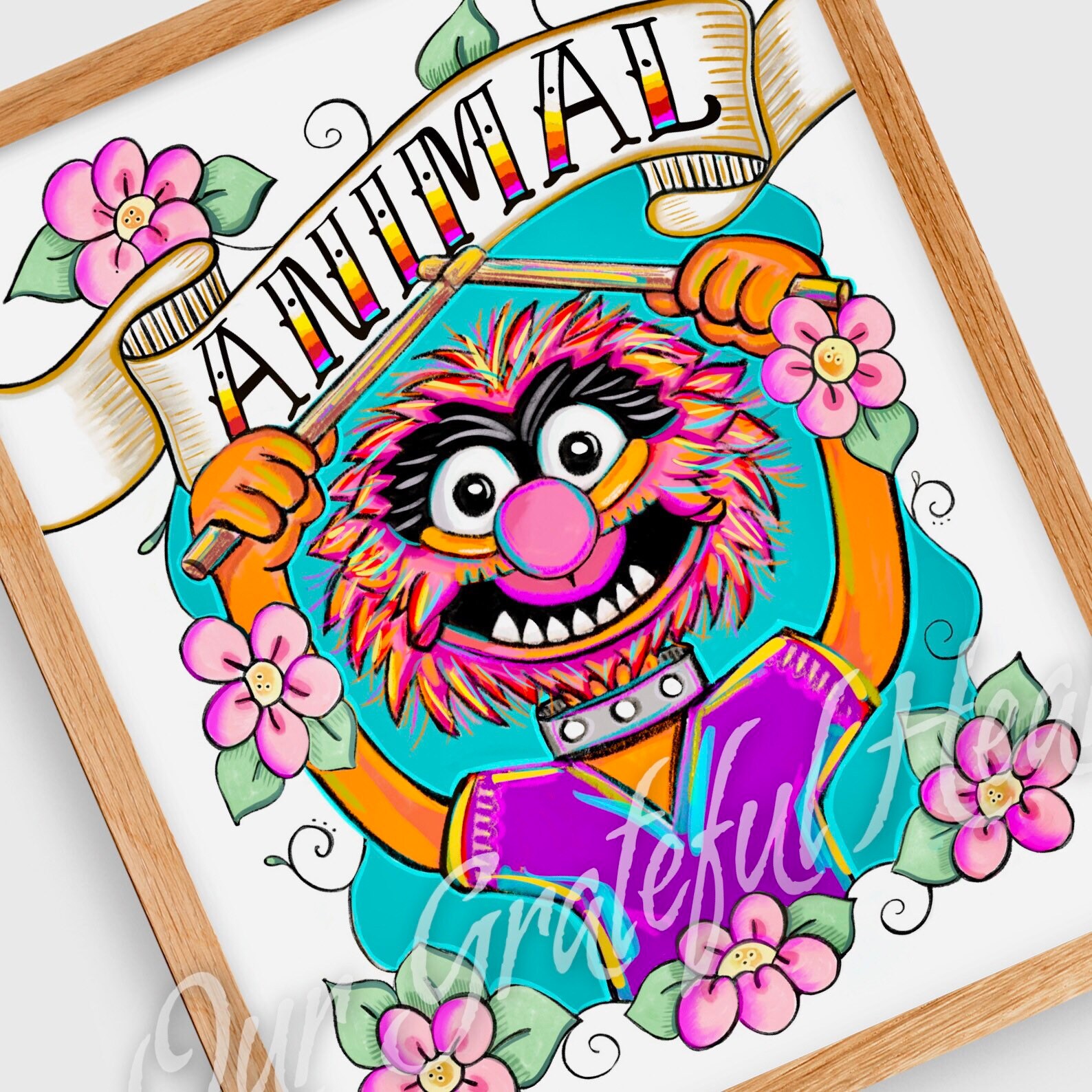 Muppets Animal Drawing