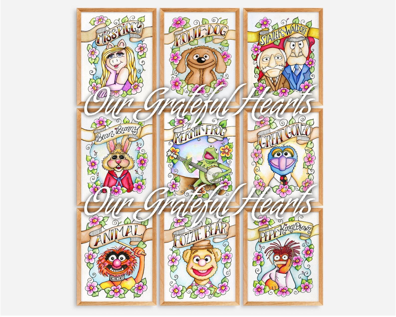 Scooter / the Muppets / Muppet Fan Art / Fine Art Illustration - Etsy