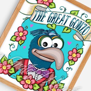 The Great Gonzo 2 / the Muppets / Muppet Fan Art / Fine Art ...