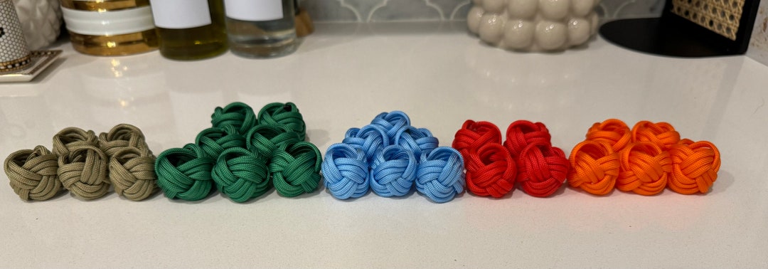 3-strand Turk’s Knot Paracord Woggle for Neckerchief Slide **FREE US ...