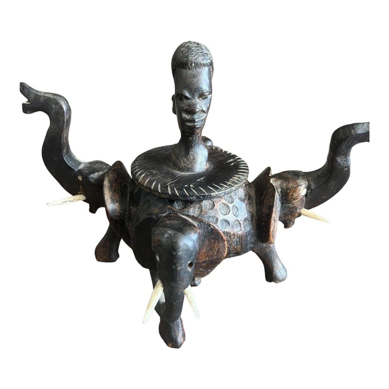 Antique African Primitive Vessel Wood With Lid - Etsy Antique African Primitive Vessel Wood With Lid - Etsy