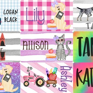 Personalized Pencil Box, Personalized School Supplies, Back to School ...