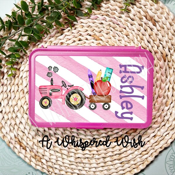 Customized Pencil Box for Girls - Etsy