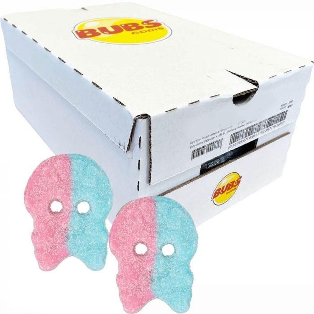 Swedish Candy, Bubs Dizzy Skull - Etsy