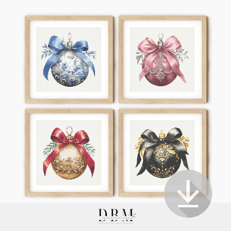 Cross Stitch Kit in Hoop - Etsy