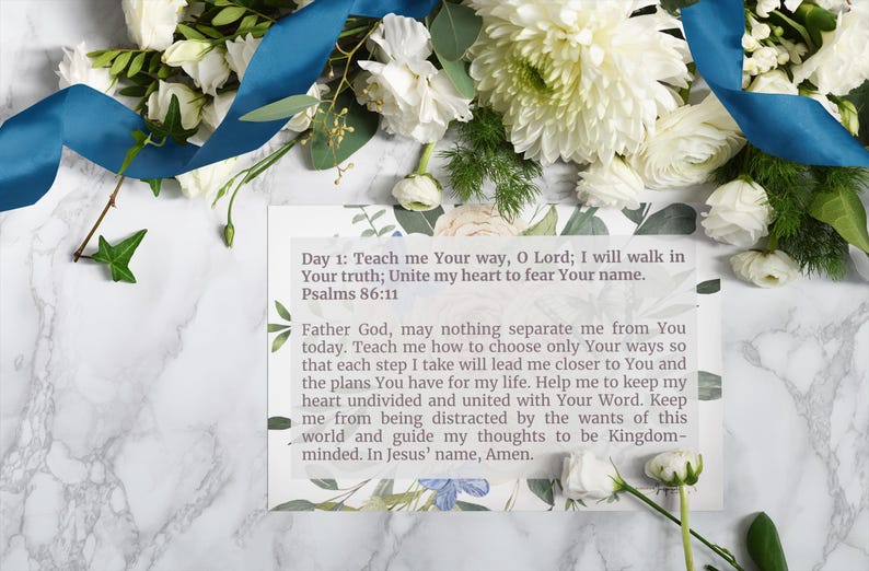 30 Powerful Morning Prayer Cards Printable - Etsy