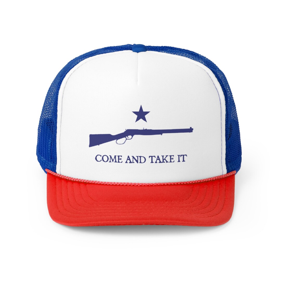 RW&B Come and Take It Trucker Hat - Etsy