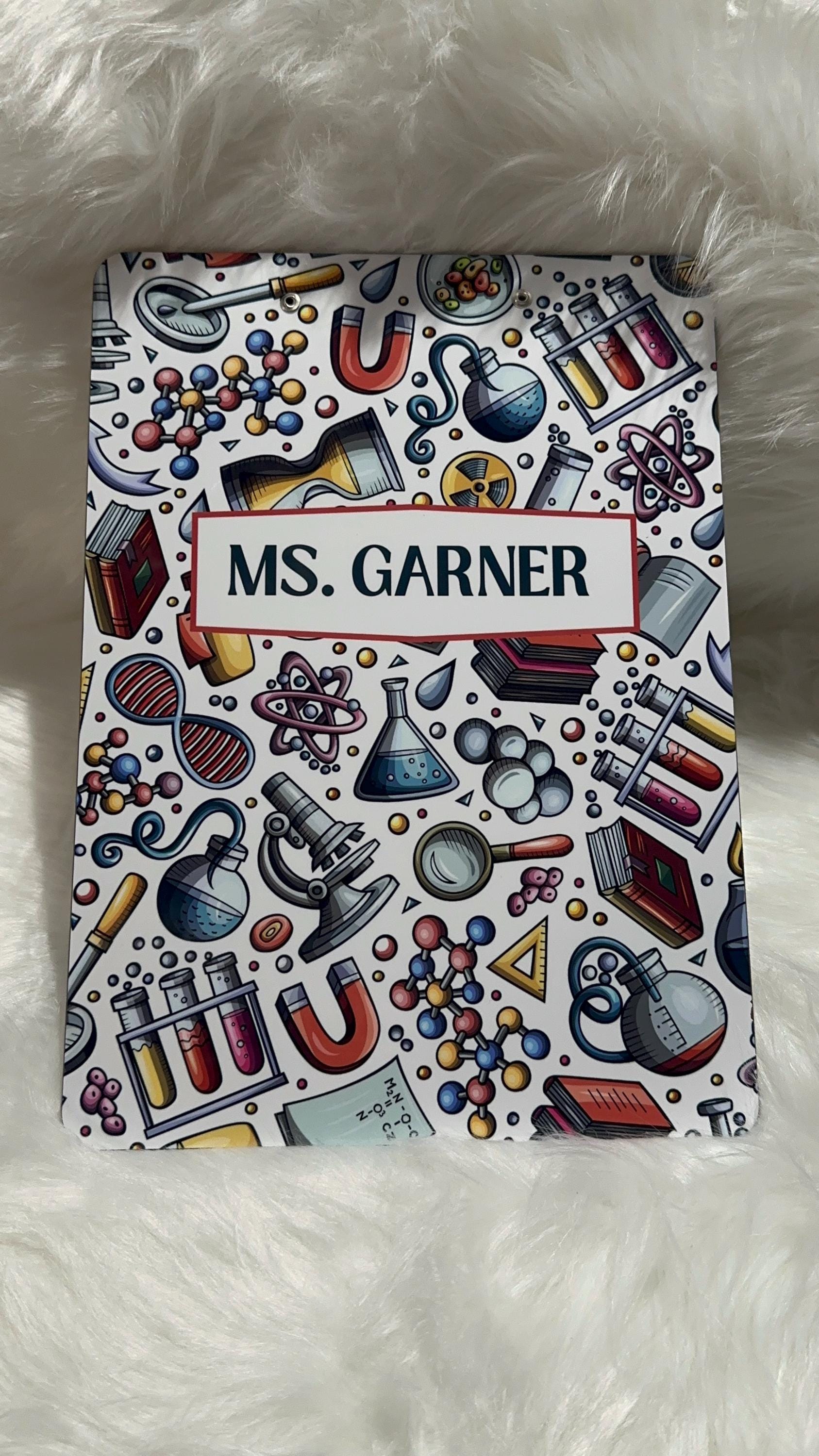 Personalized Science Teacher Clipboard: Periodic Table Gift - Etsy