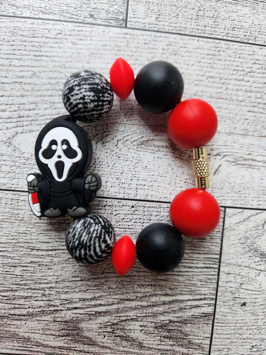GHOSTFACE | SCREAM | Stanley Cup Charm | BOGG Bag Charm |tumbler Handle ...