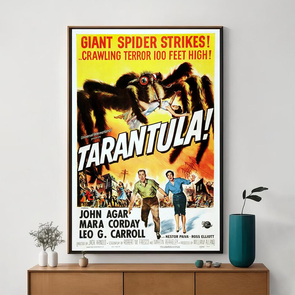 Tarantula Movie Poster, Unique Cinema Art, Fine Canvas Art Print ...