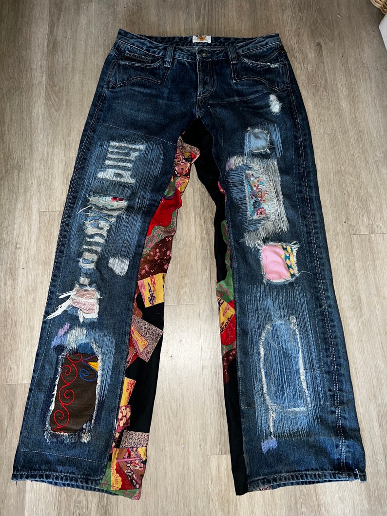 Upcycled Vintage Denim - Etsy