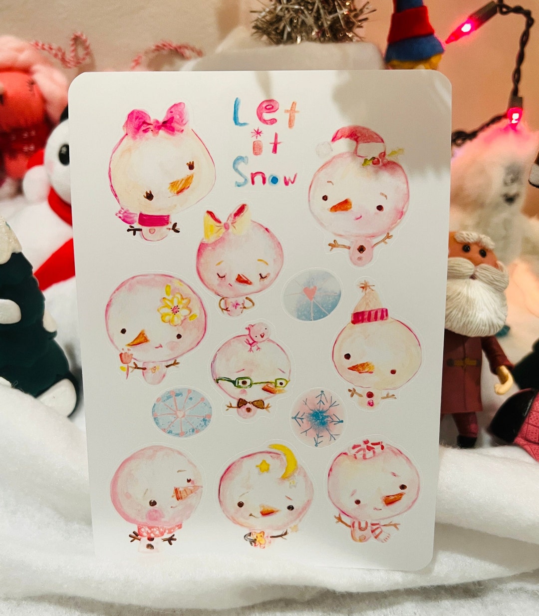 Snow Babies - Sticker Sheet - Etsy