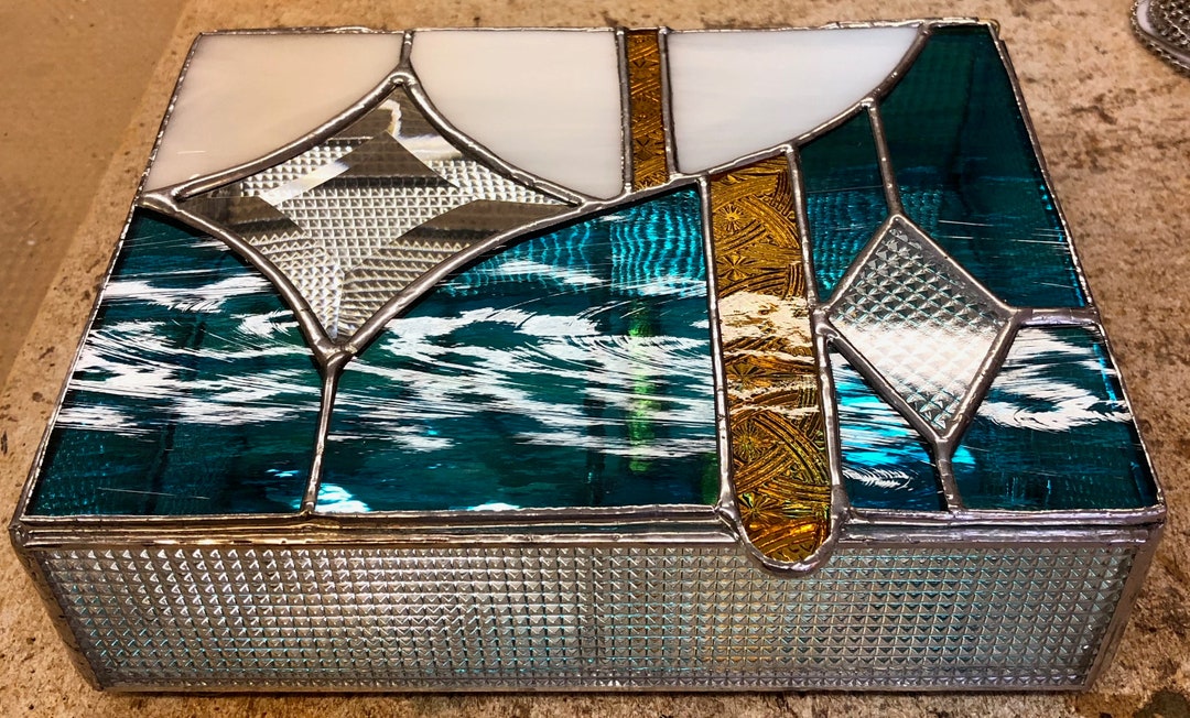 Geometric Beveled Star Jewelry Box - Etsy