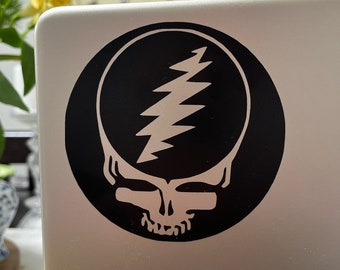 Steal Your Face Sticker, Grateful Dead Decal, Sizes Small, Medium ...