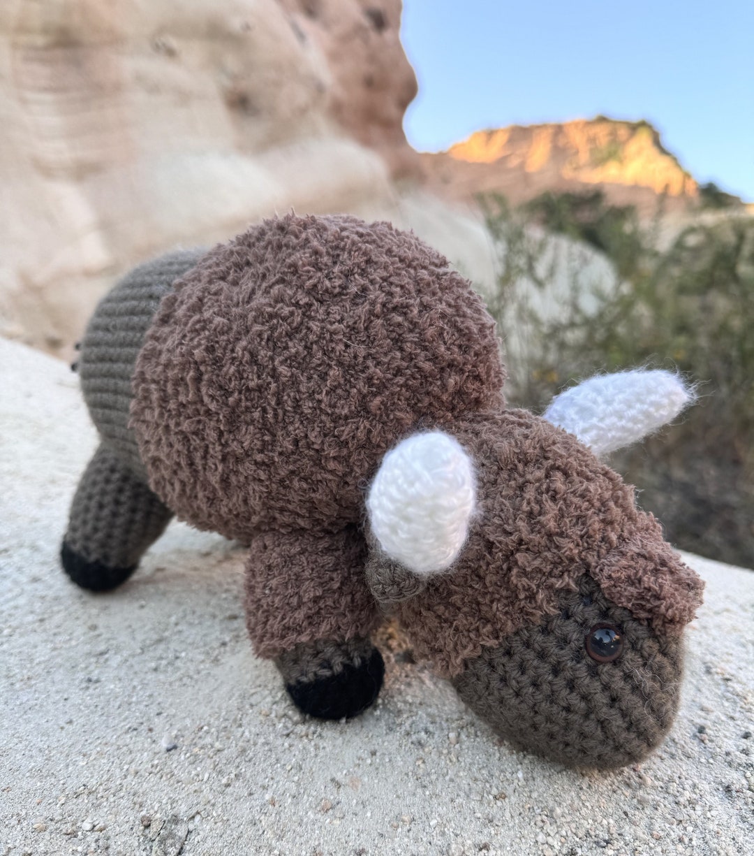 Bison Crochet Pattern Buffalo Crochet Pattern - Etsy