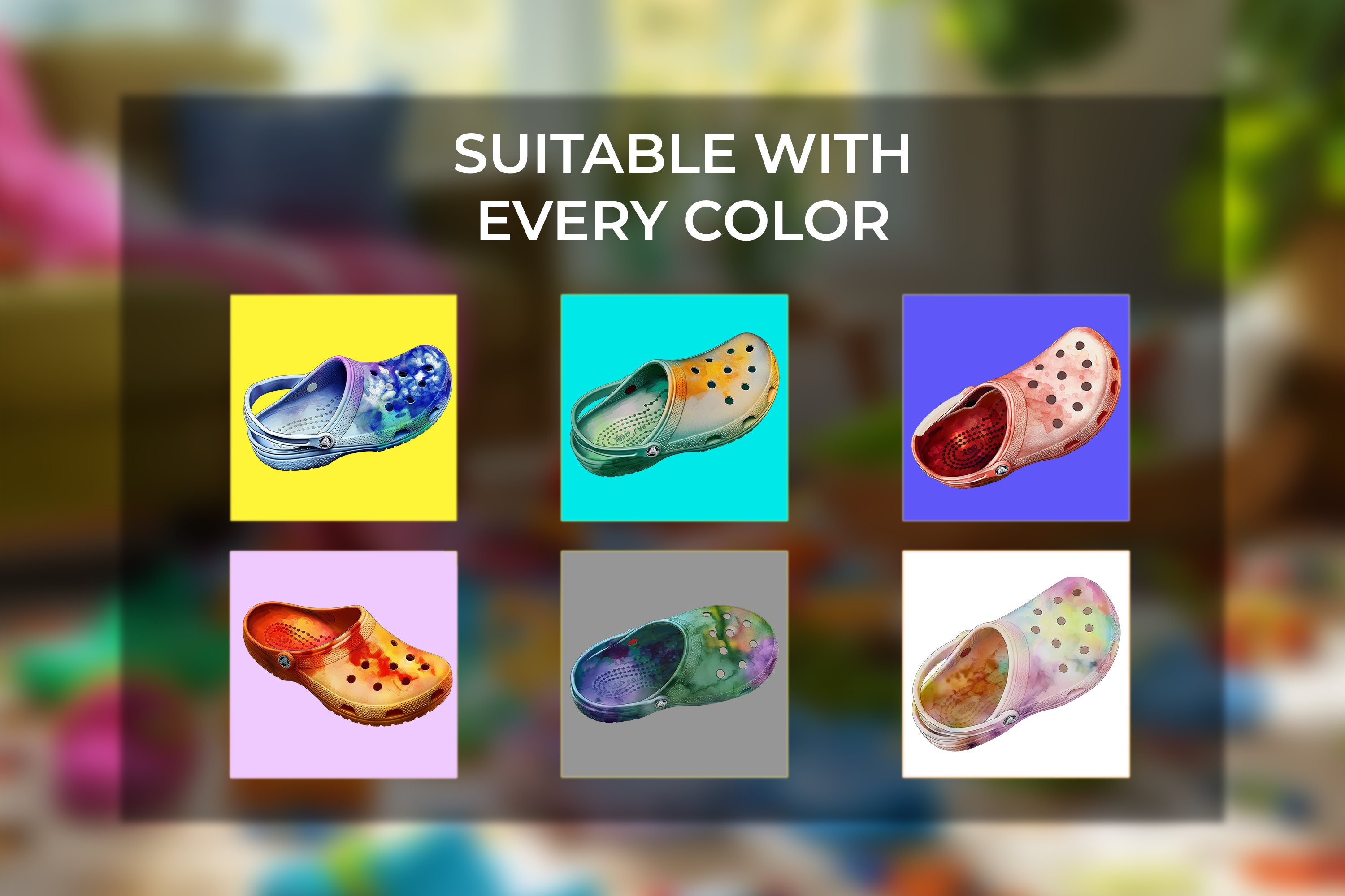 Colorful Croc Clipart Bundle | Fun Crocodile Illustrations | Digital ...