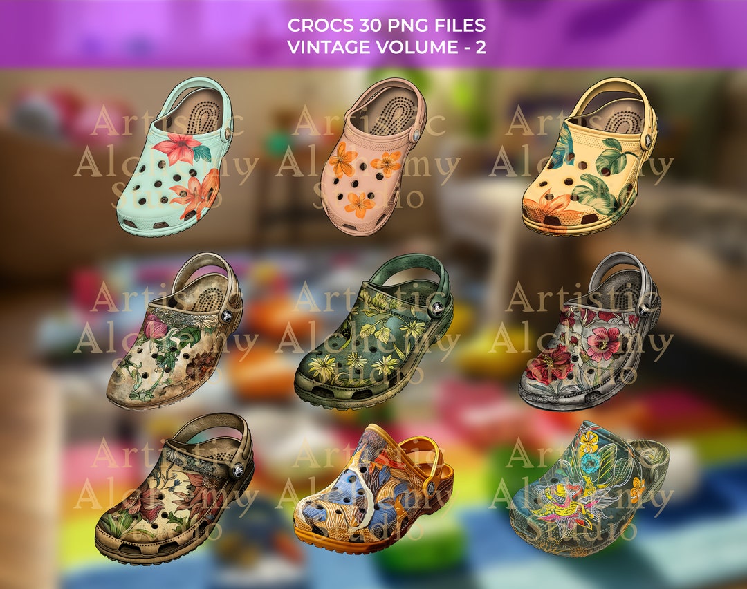 Colorful Croc Clipart Bundle Fun Crocodile Illustrations Digital ...