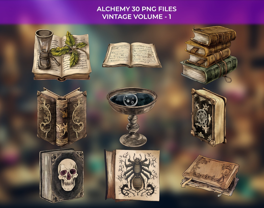 Alchemy Clipart, PNG Files Bundle, Alchemy Bracelet Alchemy of Souls ...