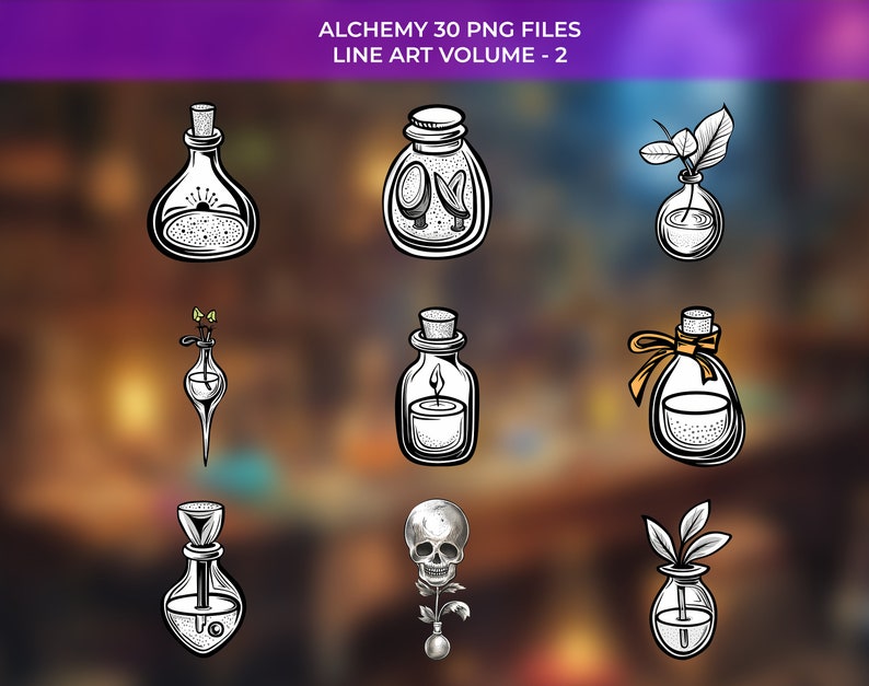 Alchemy Clipart, PNG Files Bundle, Alchemy Bracelet Alchemy of Souls Clear Background Image ...