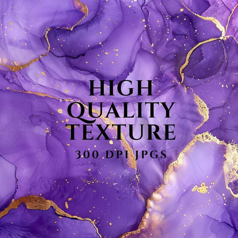 Purple and Gold Texture Pack, Purple Gold Clip Art Backgrounds ...
