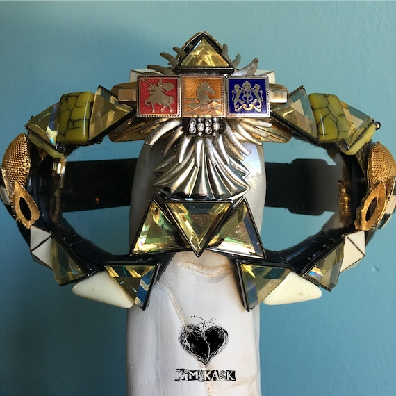 Burning Man Sandstorm Desert Goggles Game Knight Armor - Etsy