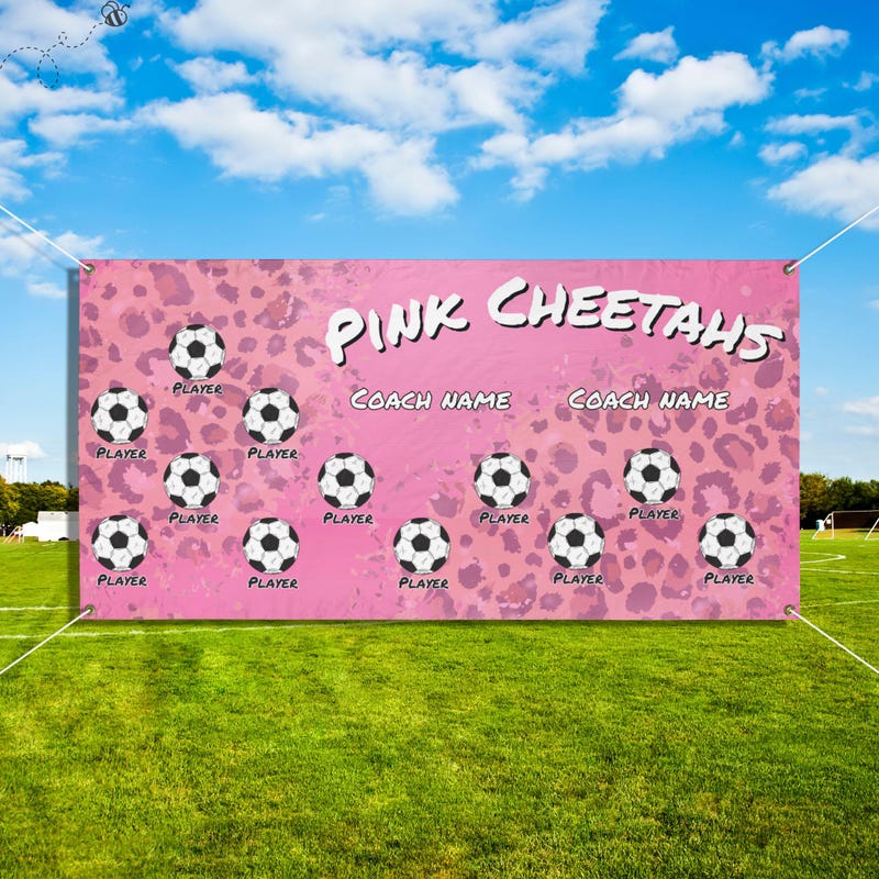 Pink Orange Banner - Etsy