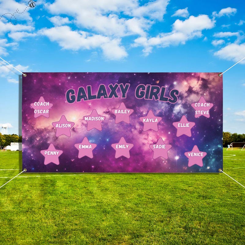 Galaxy Banner - Etsy