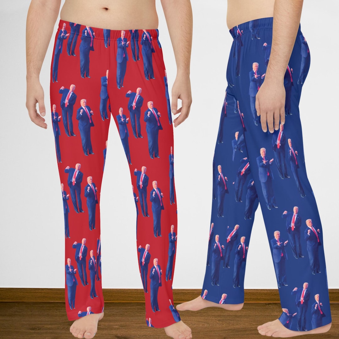 Trump Pajama Pants, Dancing Trump Pajama Pants, Custom Pajama Pants ...