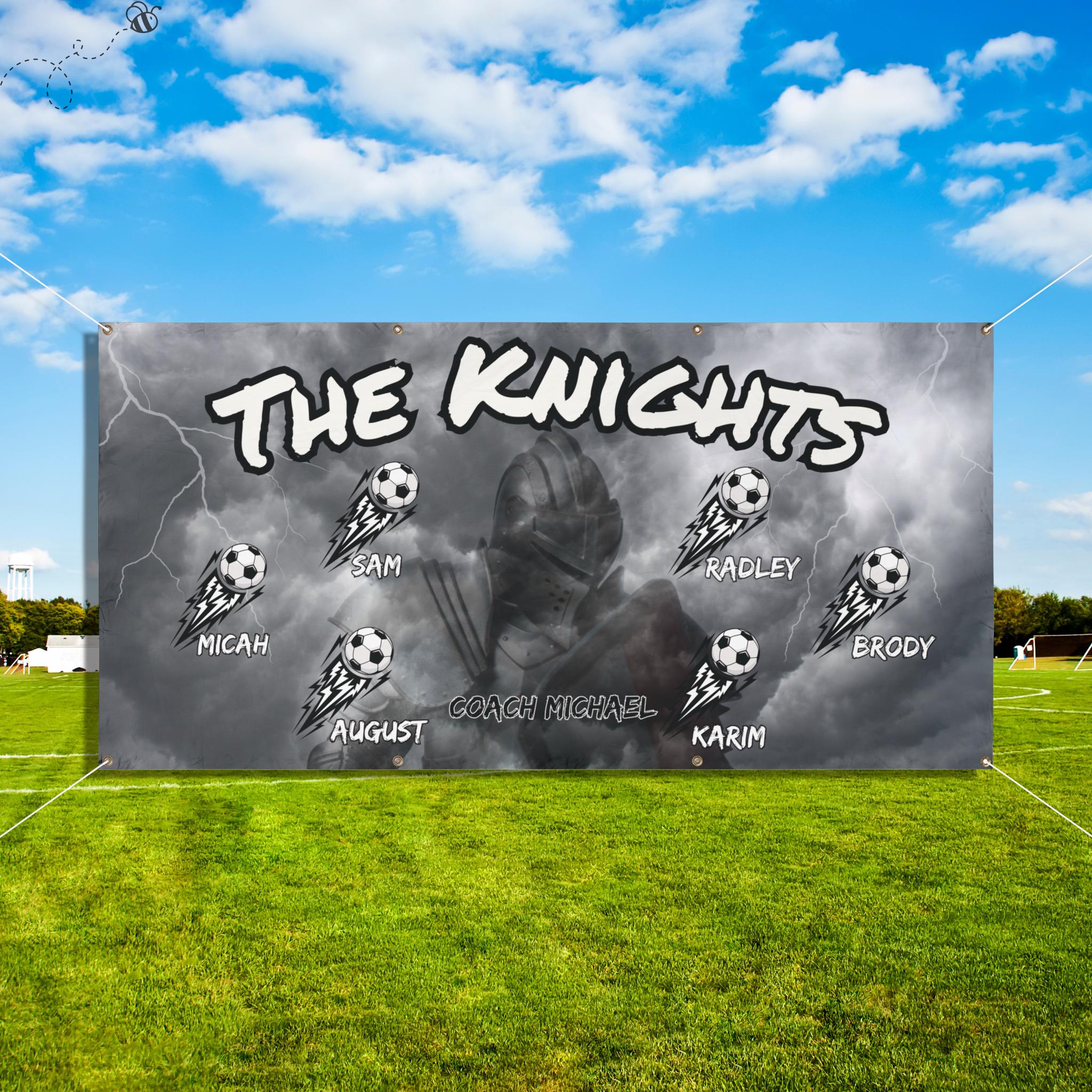 Custom Banners, Soccer Banner, Sports Team Banners, Vinyl Banner ...