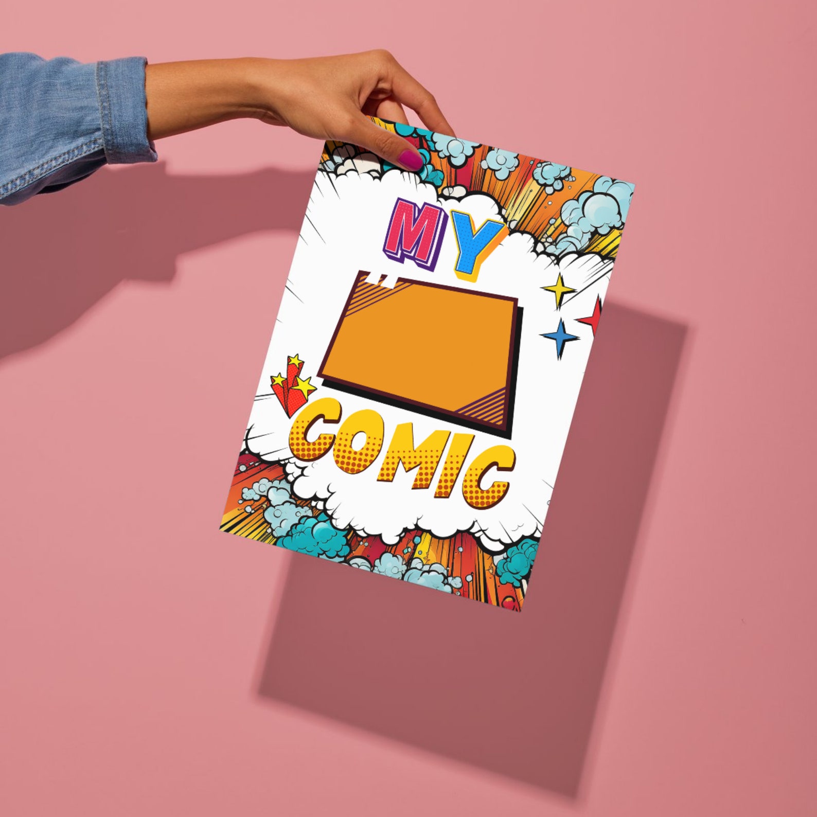 Comic Strip Templates Create Your Own Comic Book Includes 9 Blank ...