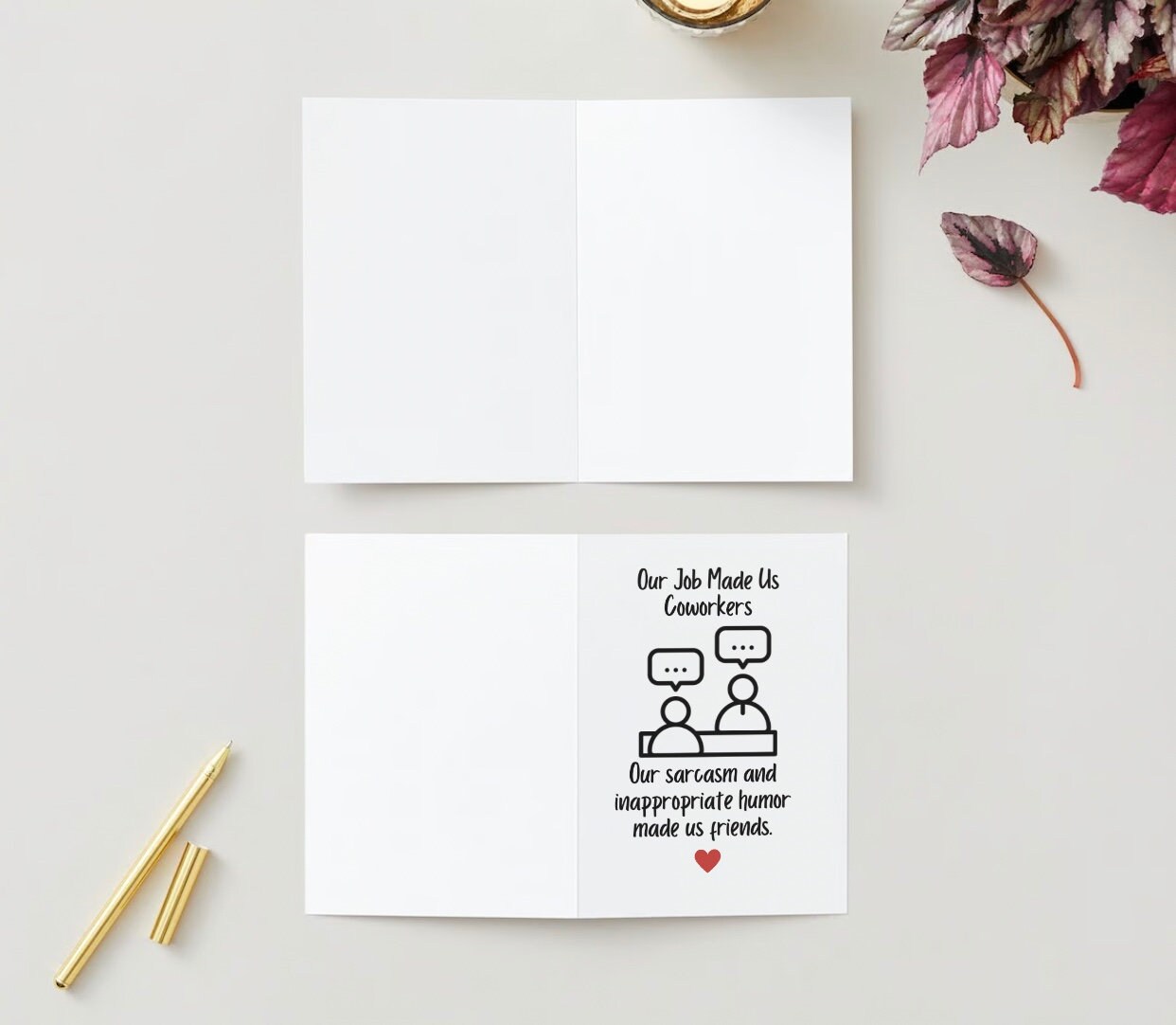 Printable Funny Coworker Card Funny Friend Card Coworker Leaving Gift ...