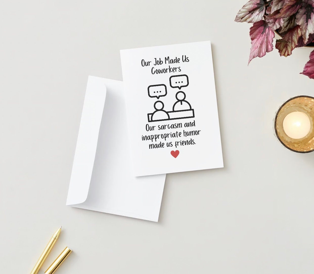 Printable Funny Coworker Card Funny Friend Card Coworker Leaving Gift ...