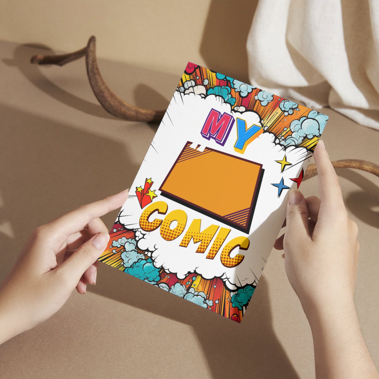 Comic Strip Templates Create Your Own Comic Book Includes 9 Blank ...