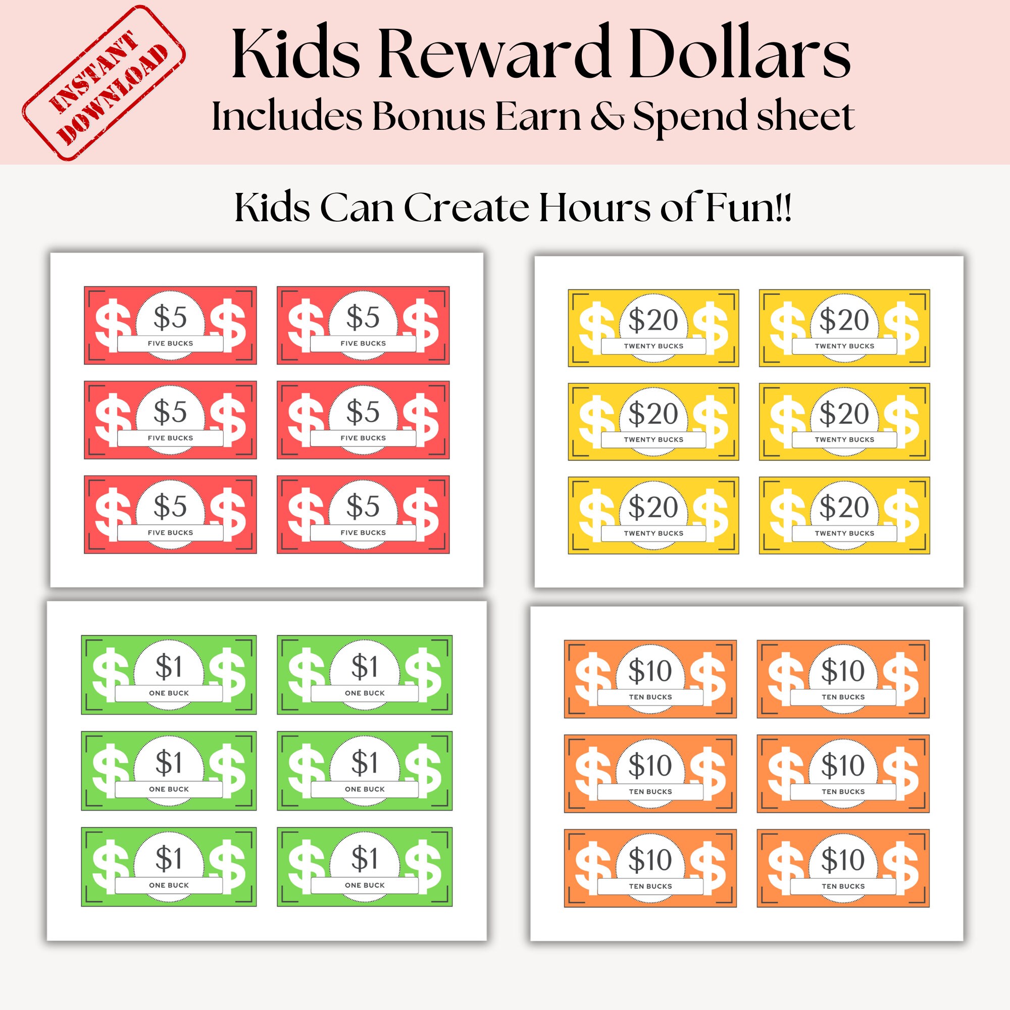 Learn About Money Montessori Activity for Kids Learn About Money Learn ...