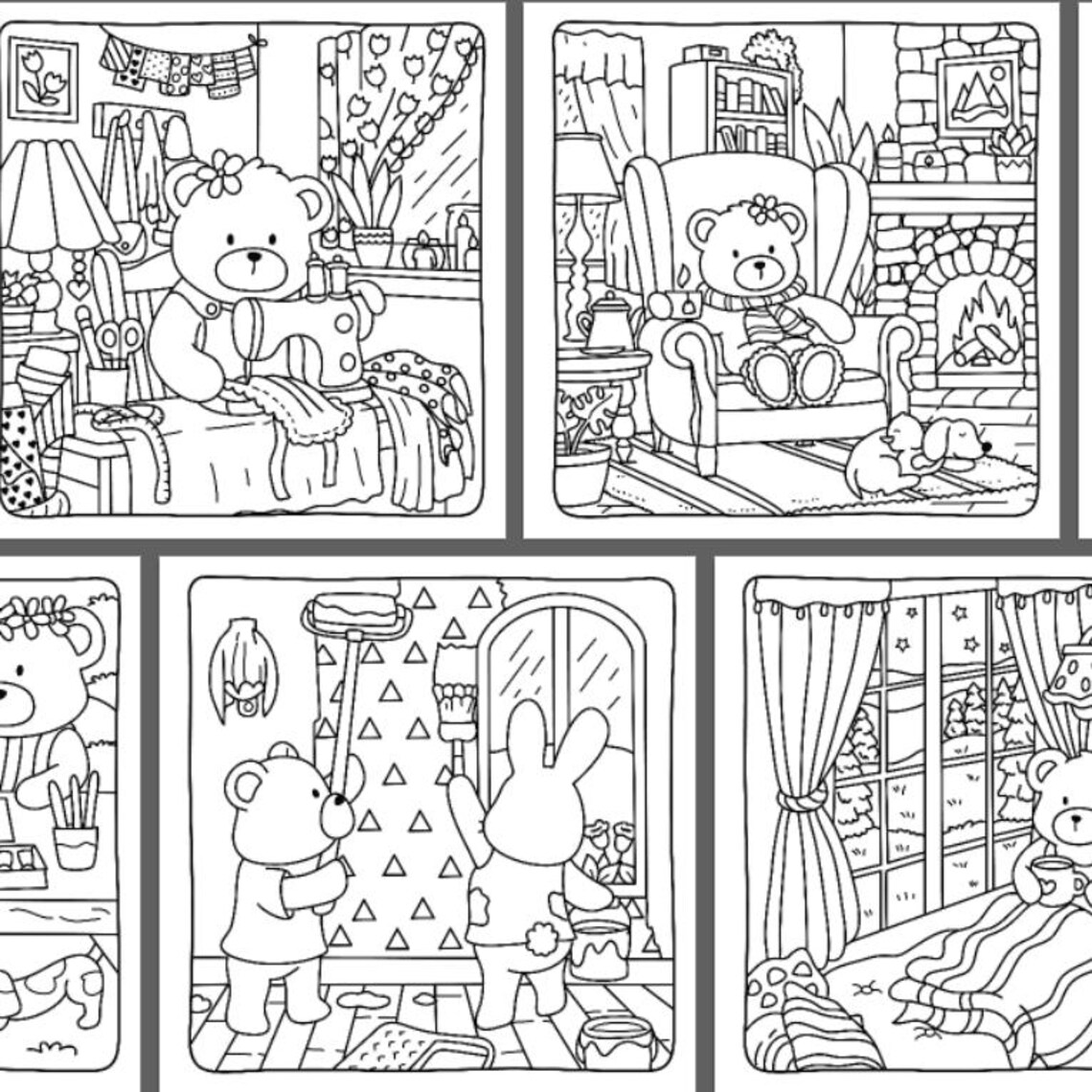 5000+ Coloring Pages Mega Bundle - Coloring Pages Set -doodle Book ...