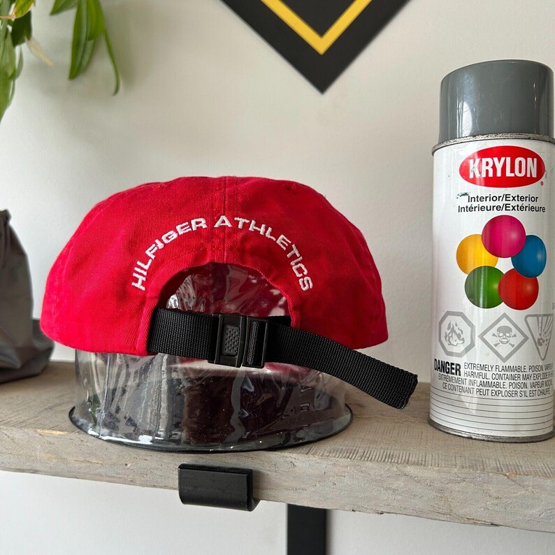 VINTAGE | Tommy Hilfiger Athletics 6 Panel Cap HAT Sz OS - Etsy