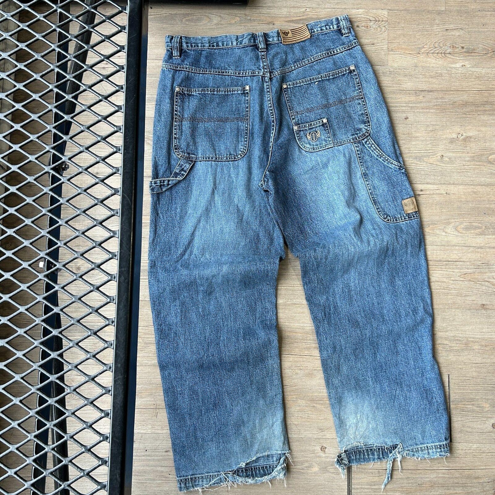 VINTAGE Y2K | Outkast Hiphop Workwear Baggy Denim Jeans Pants Sz W36 ...