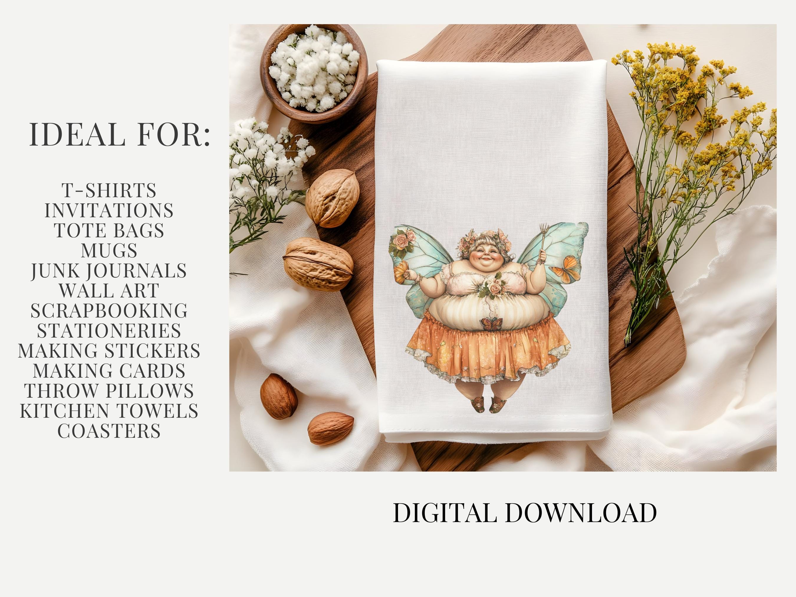 Png Watercolor Fairy Clipart Bundle Old Jolly Earth Fairy Instant ...