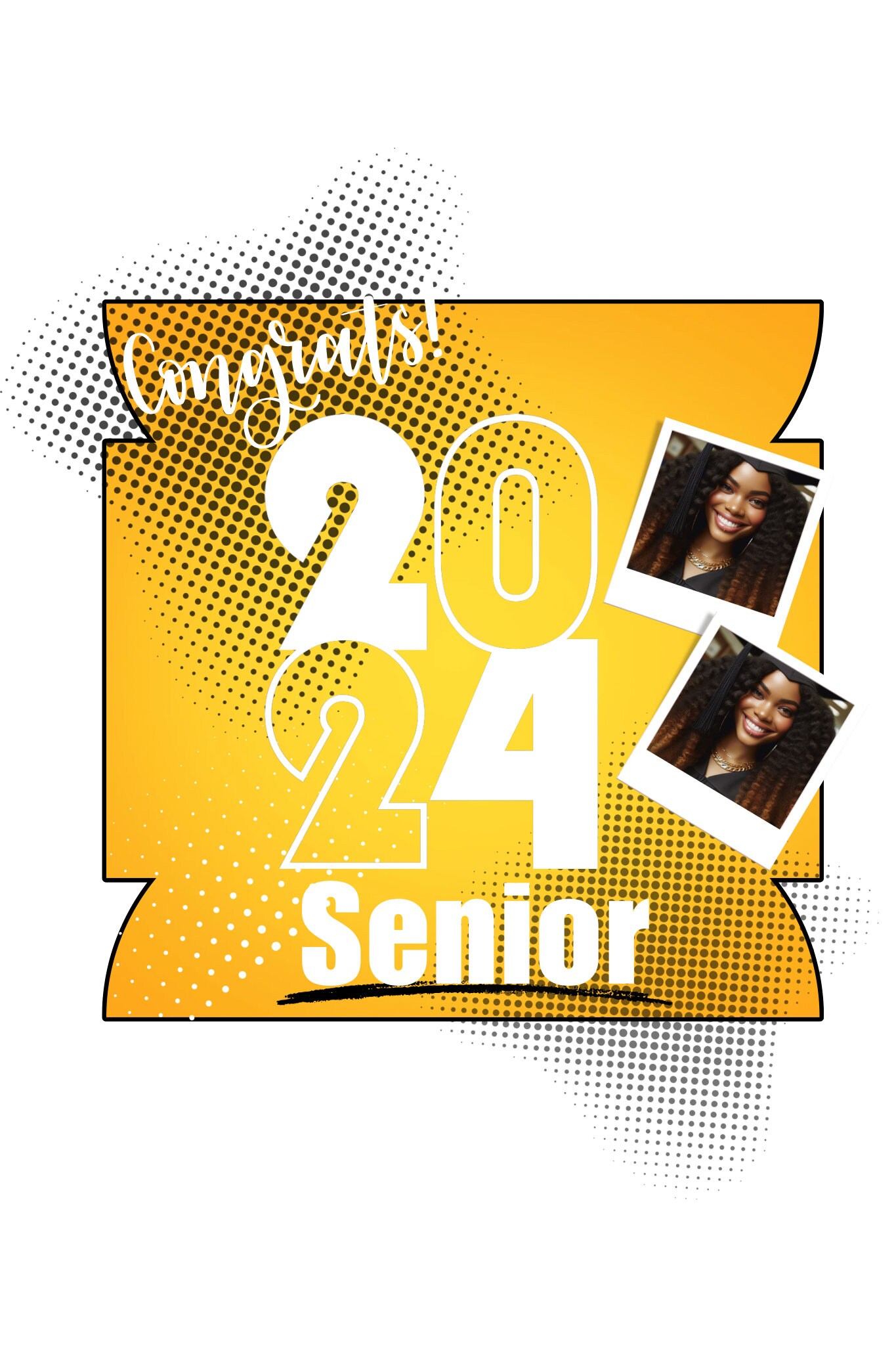 Editable Graduation T-shirt Template - Etsy