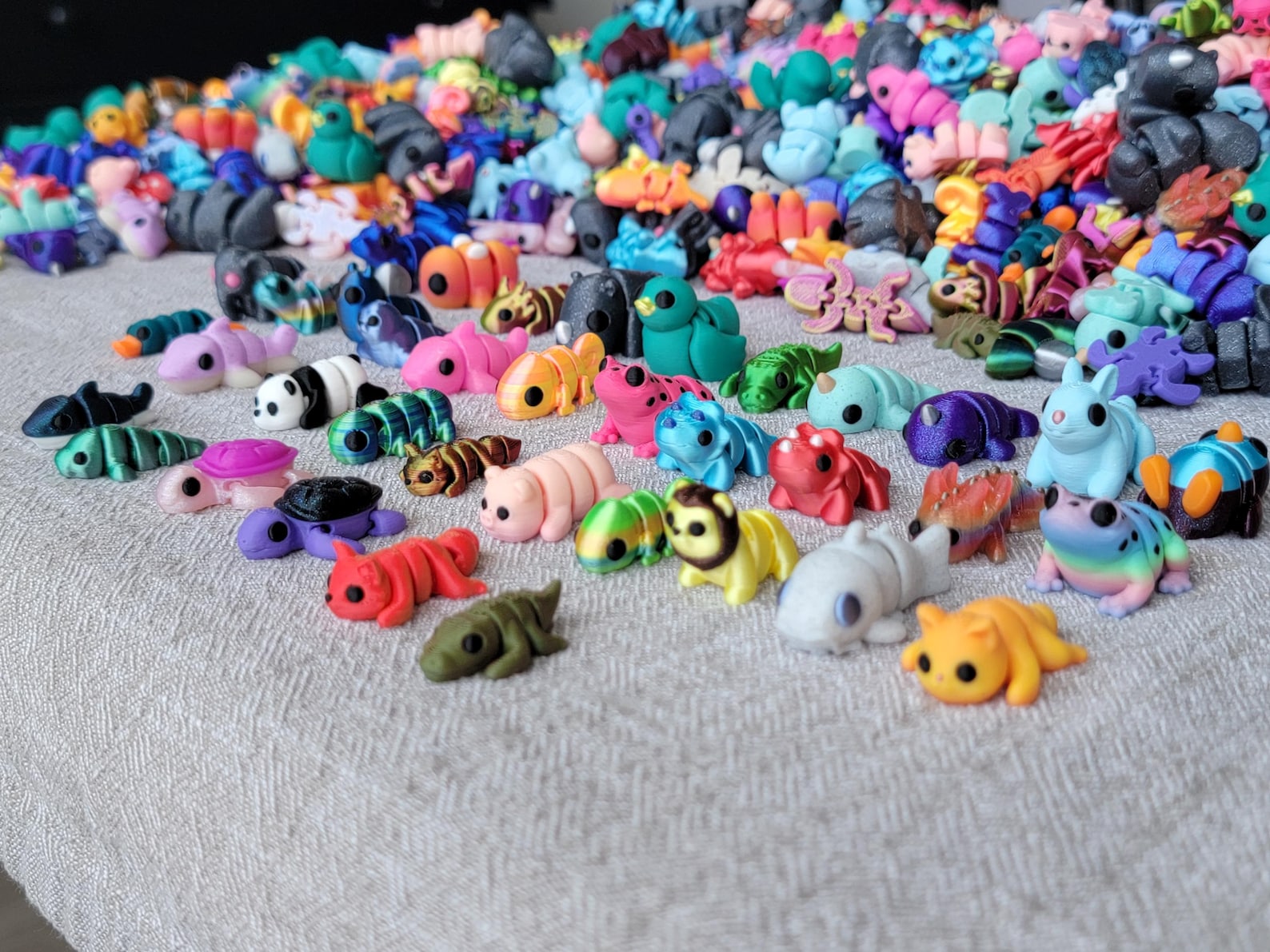 Little Bits - Mystery Bag of Tiny Articulated Animals - Etsy